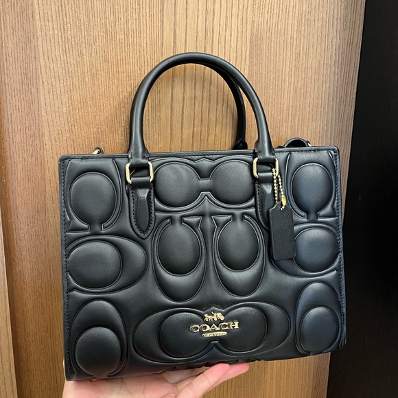 Coach | Bags | Coach Maggie Small Tote Bag In Signature Leather Cy67 ...